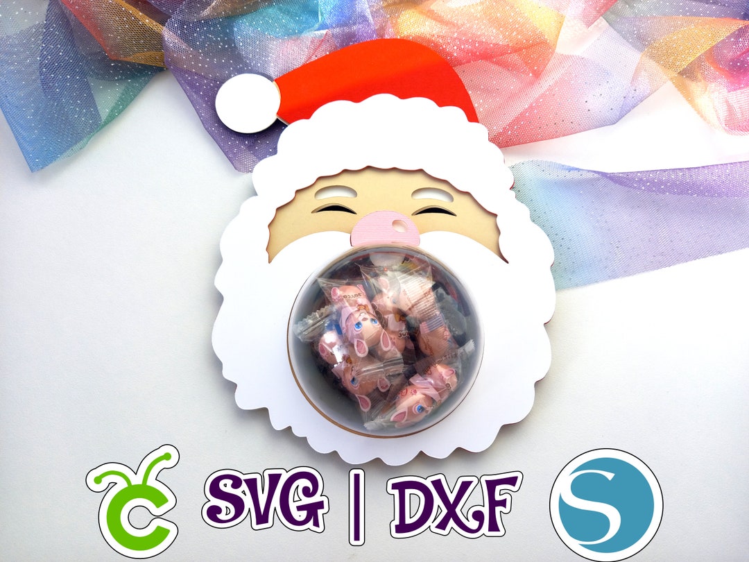 Santa Claus Candy Holder | Candy Dome | Candy Ornament | Christmas Gift ...