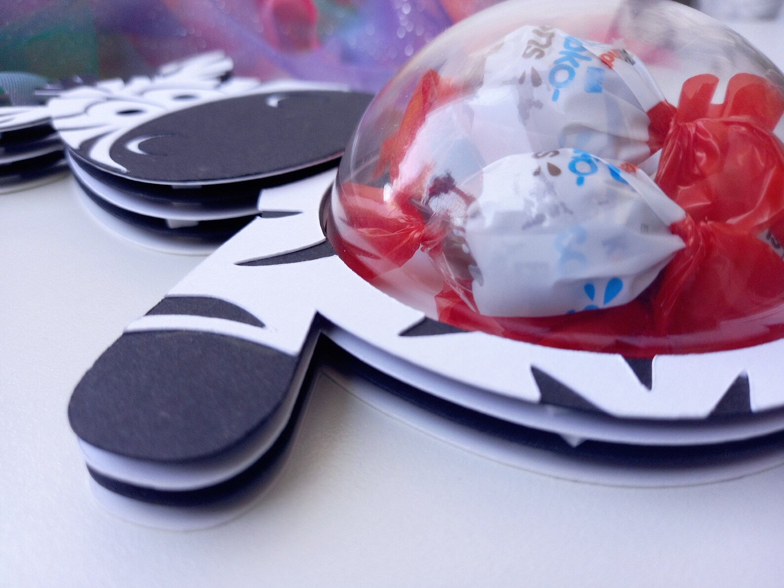 Zebra Candy Holder Candy Ornament Africa Safari Animal - Etsy