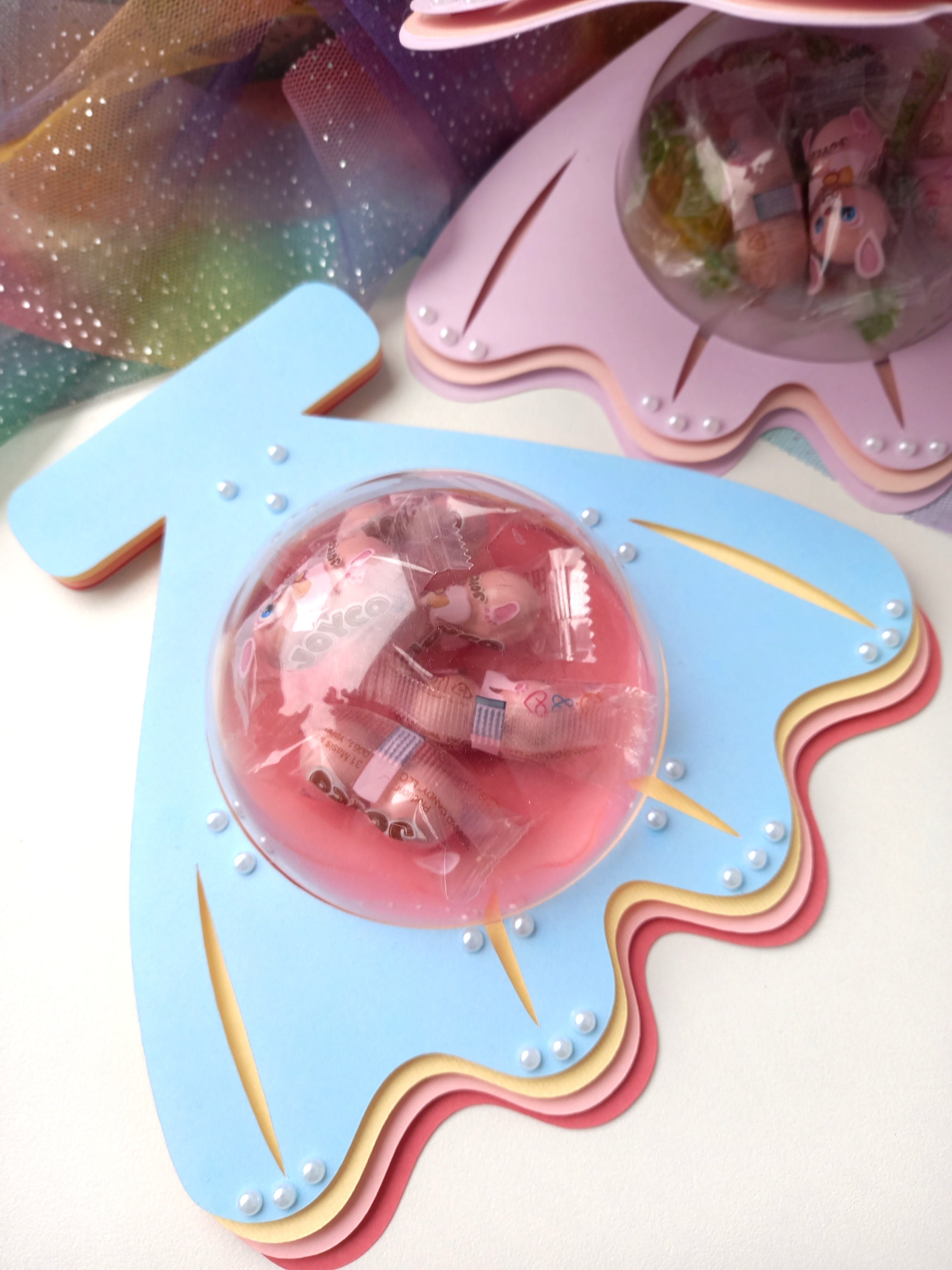 Clam Candy Holder 2 Versions Seshell Candy Dome Ornament - Etsy