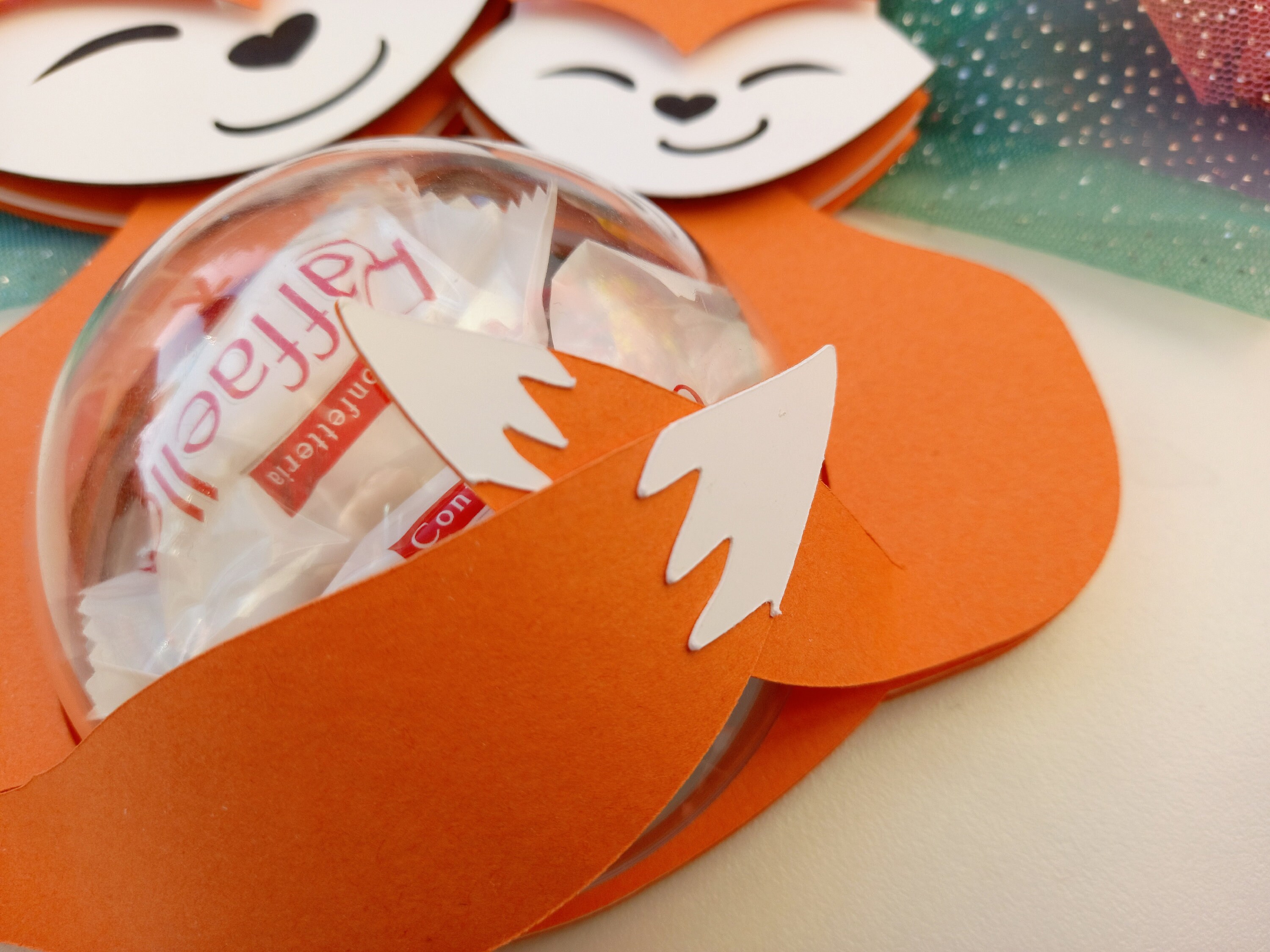 Fox Baby Mama Candy Holder Candy Ornament Mothers Day - Etsy