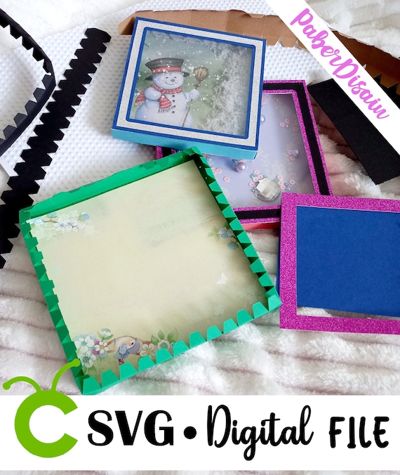 Shaker SVG. Shaker Layer Strip Square Svg 2 Sizes Digital File | Etsy