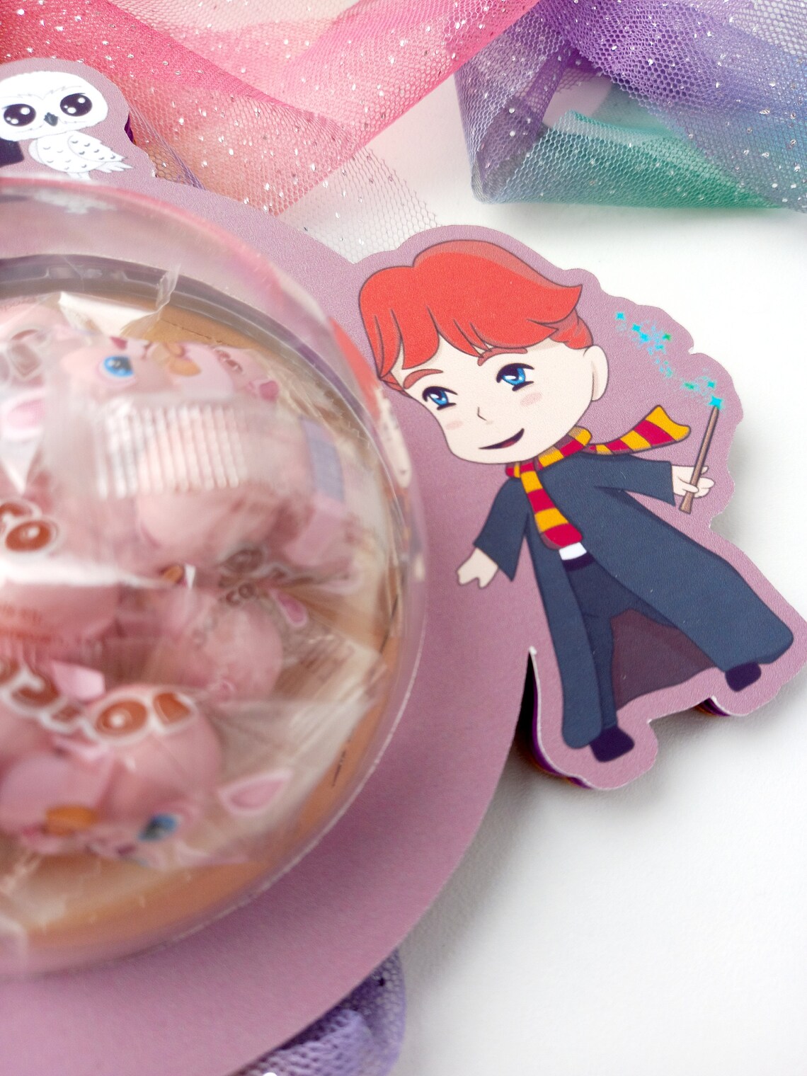 Wizard Candy Holder Printable Candy Ornament Chibi Hand - Etsy