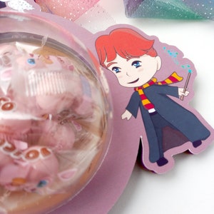 Wizard Candy Holder | Printable Candy Ornament | Chibi | Hand Drawn ...