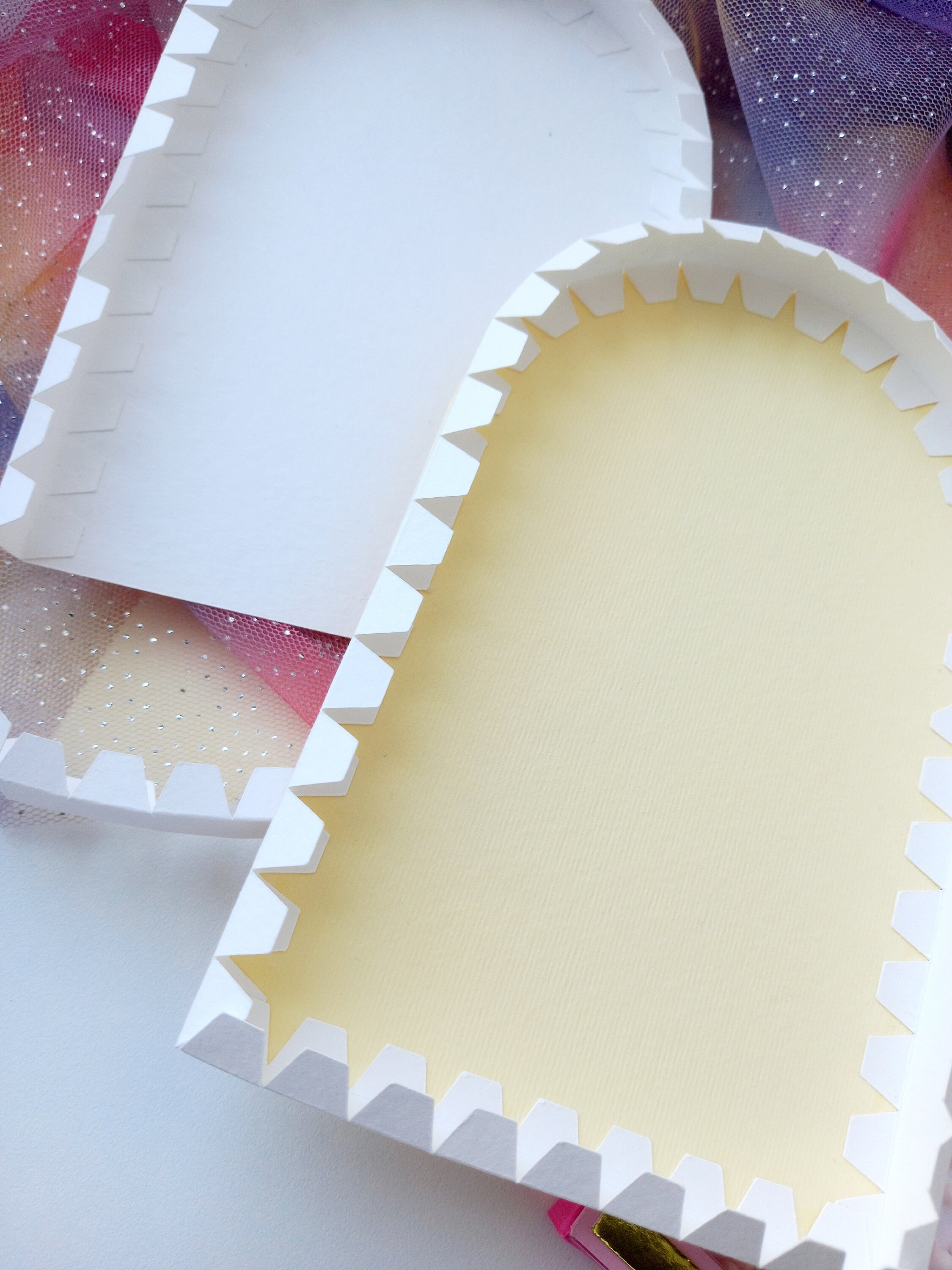 Arch Shaker Template: 3D Stripe Cake Topper SVG Studio (digital File ...