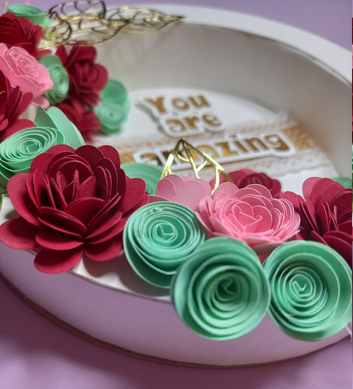 Circular Shadow Box 6.3 16.1 Cm SVG and Studio | Etsy