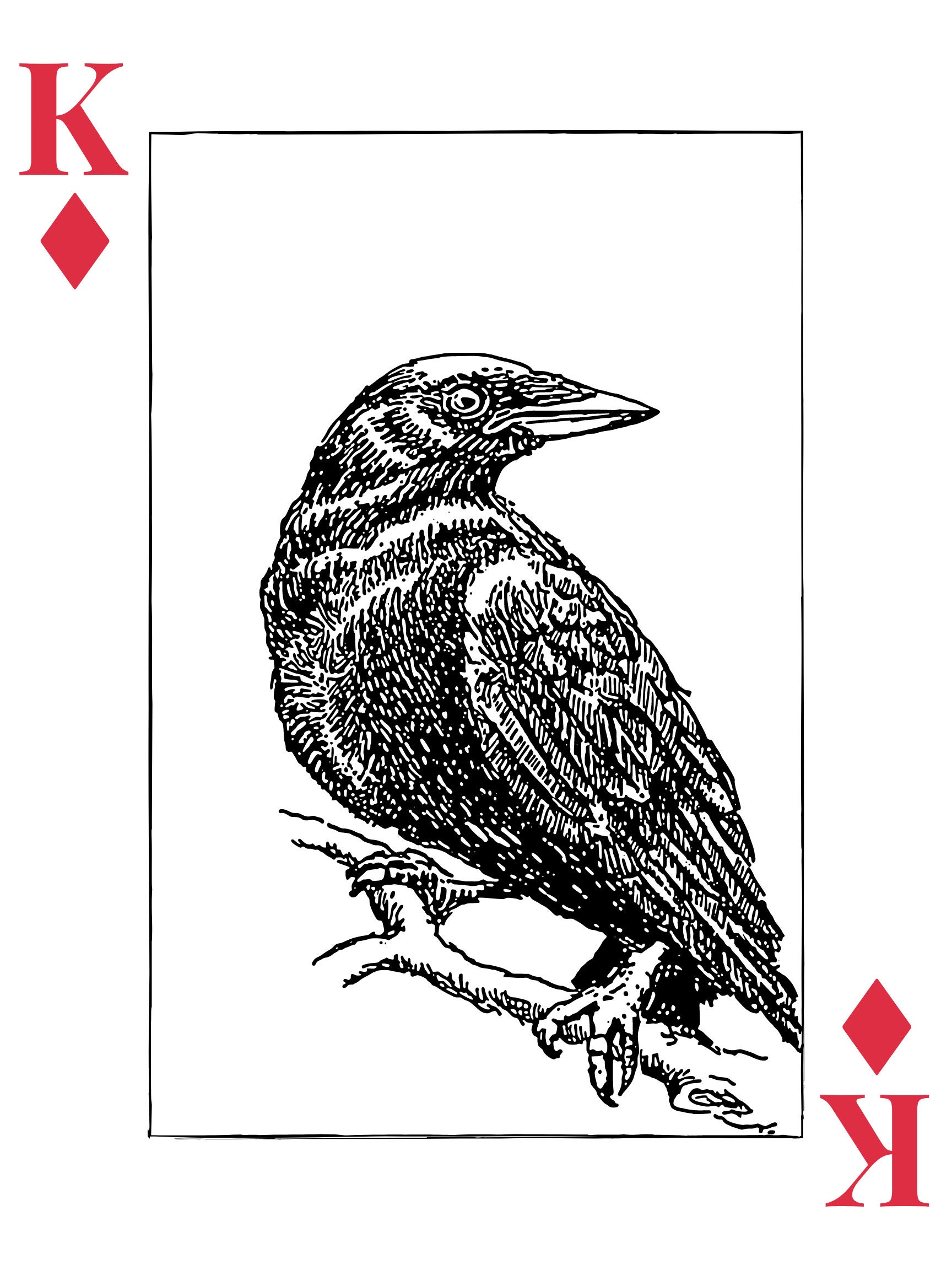 Six of Crows Character Playing Card Poster Set - Etsy