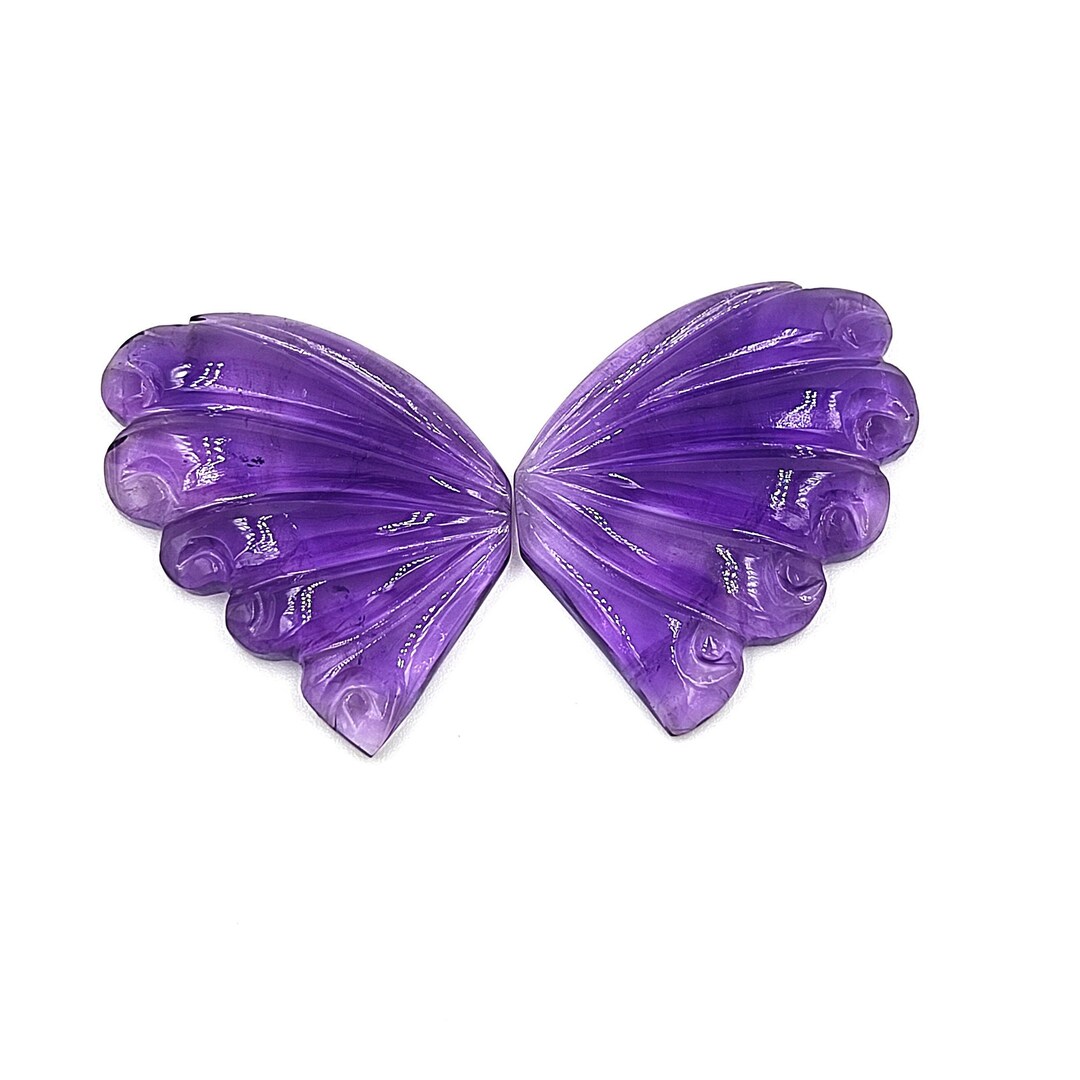 Butterfly Carving Genuine| Amethyst Butterfly| Handcrafted Carve ...