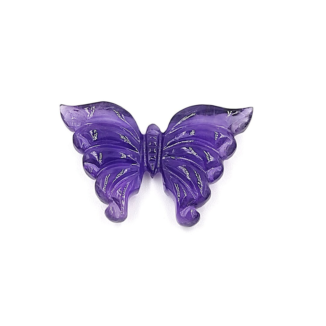 Butterfly Carving Genuine| Amethyst Butterfly| Handcrafted Carve ...