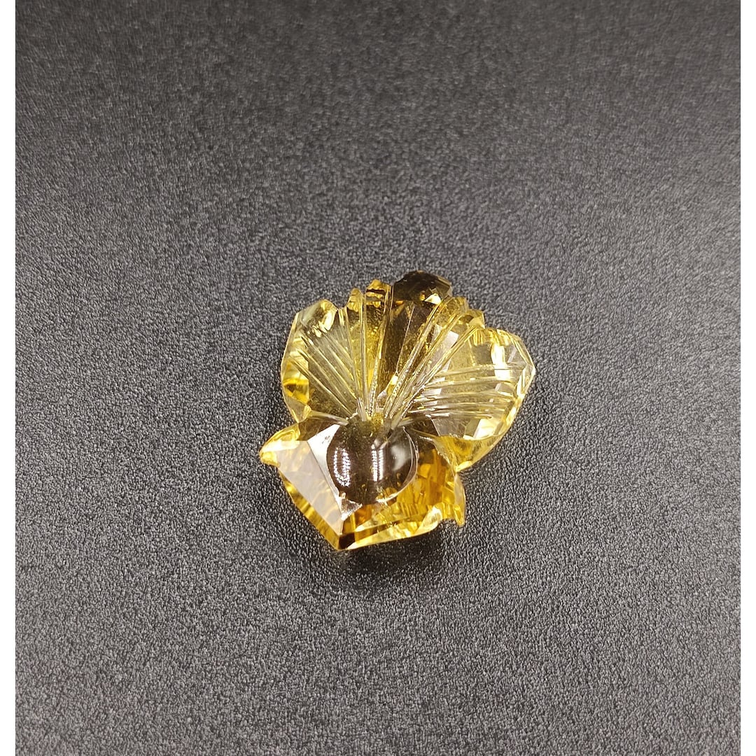 Genuine Citrine/fancy Cut & Carved/calibrated 17x23mm/perfect Piece of ...