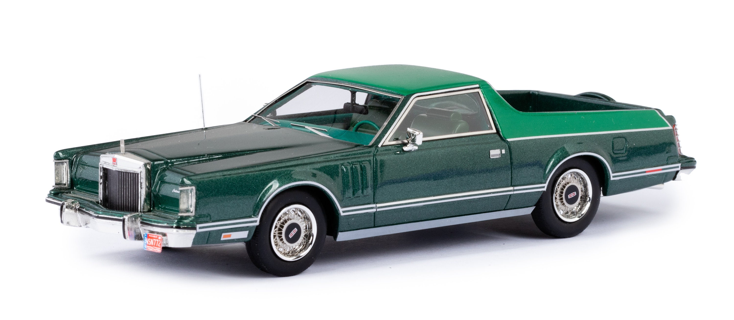 1977 Lincoln Continental Mark V Coloma Pickup Scale Model in 1:43 Scale by Esval Models - FREE ...