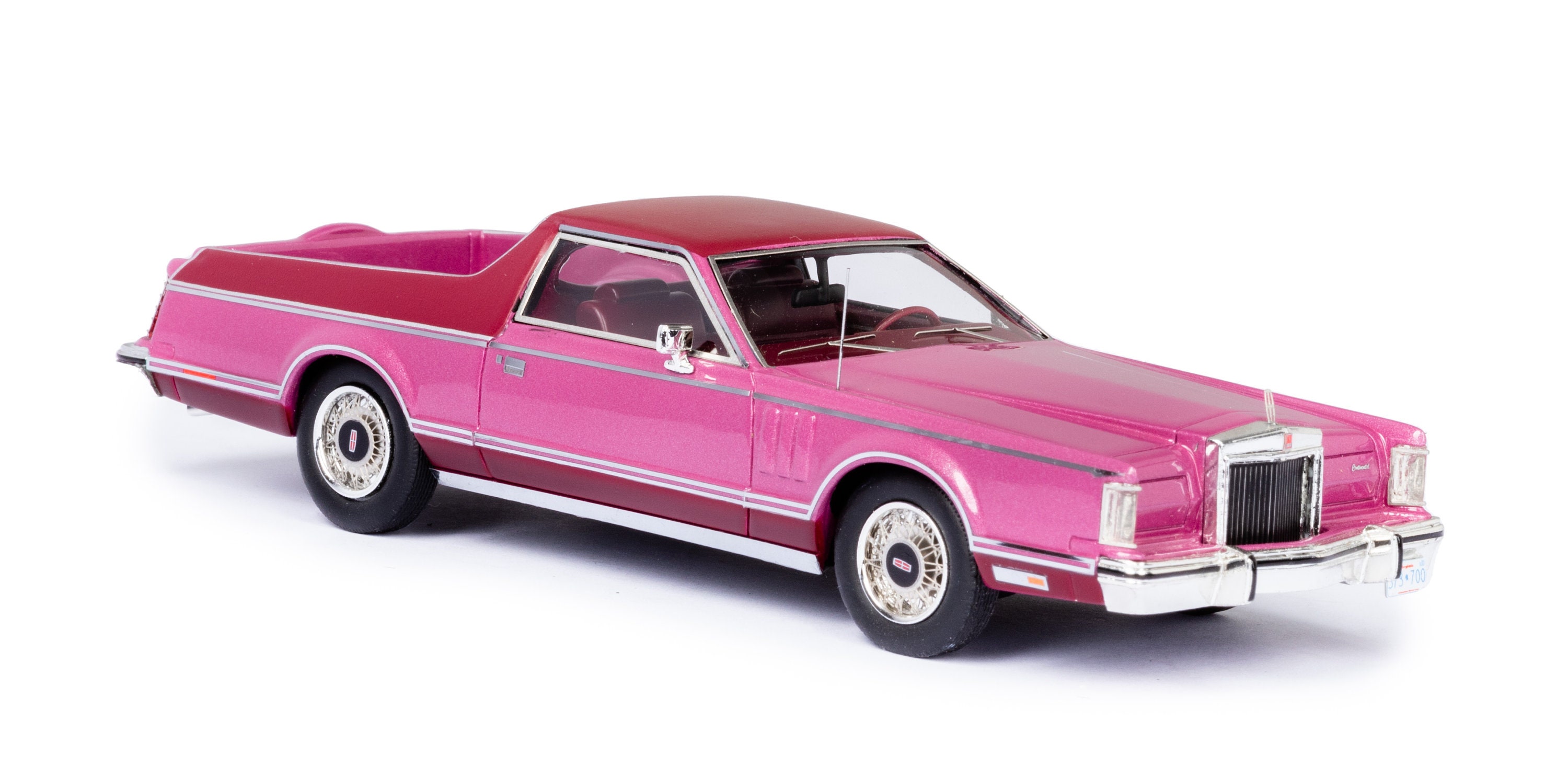 1977 Lincoln Continental Mark V Coloma Pickup Scale Model in 1:43 Scale by Esval Models - FREE ...