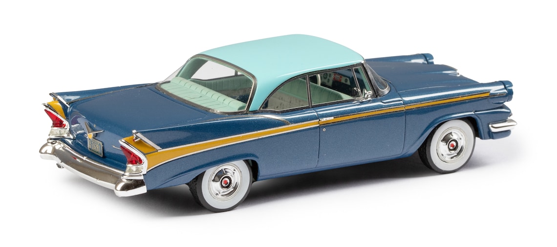 1958 Packard 58L 2-door Hardtop Scale Model in 1:43 Scale by Esval ...