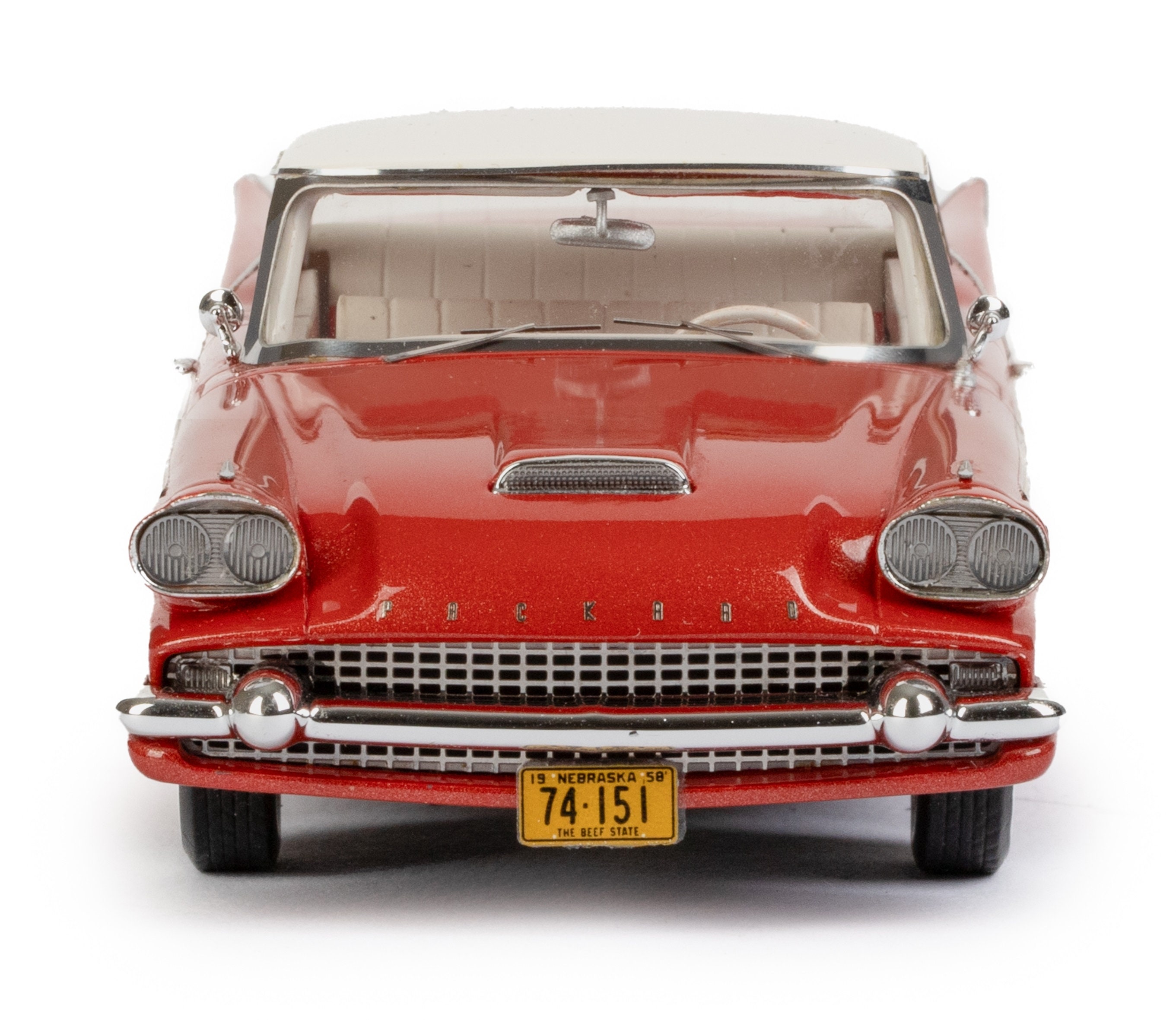 1958 Packard 58L 2-door Hardtop Scale Model in 1:43 Scale by Esval ...