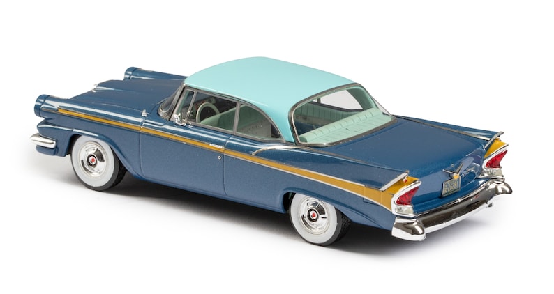 1958 Packard 58L 2-door Hardtop Scale Model in 1:43 Scale by Esval ...