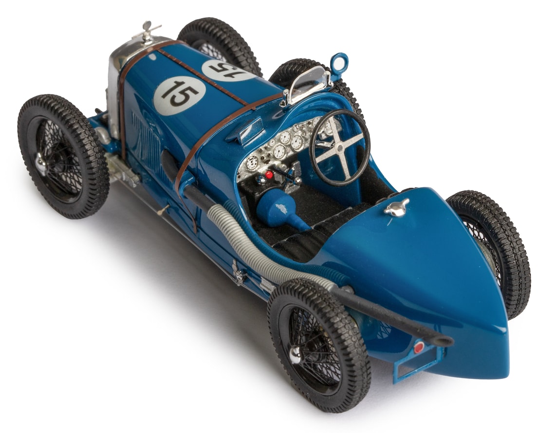1928 Amilcar C6 Racer Scale Model in 1:43 Scale by Esval Models - FREE ...