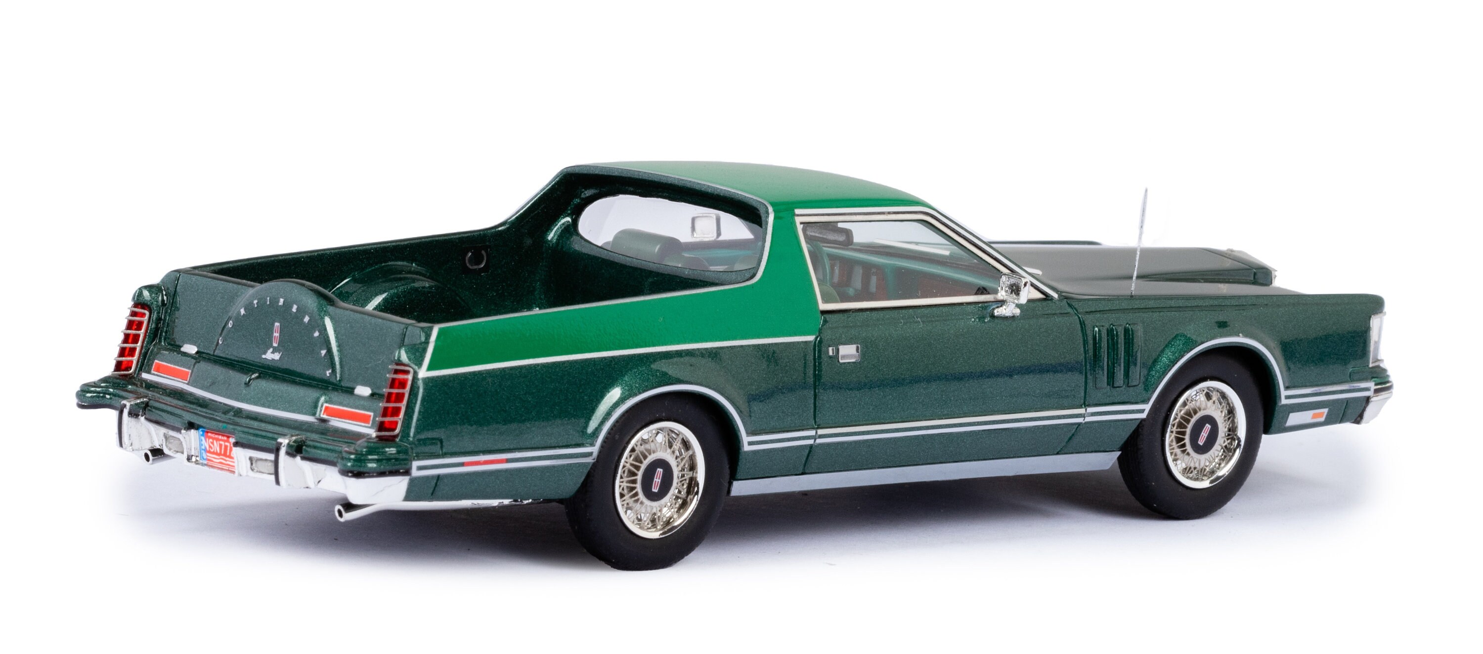 1977 Lincoln Continental Mark V Coloma Pickup Scale Model in 1:43 Scale by Esval Models - FREE ...