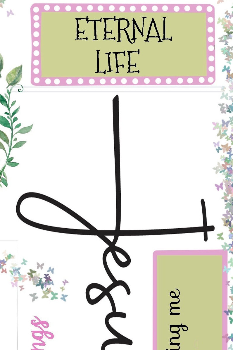 Christian Bible Art Journal Page Bible Journalingdiy - Etsy