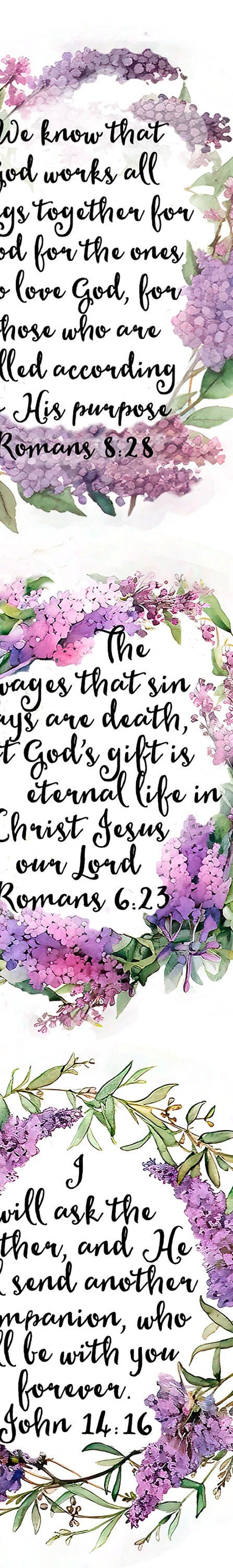 Scripture Cards, Bible Verse Memorization, Memorizing Bible Scripture ...