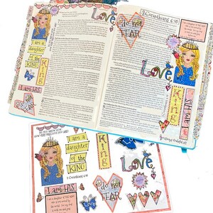 Daughter of the King Bible Journal Page (digital Download) - Etsy