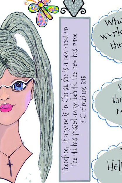 A New Creation, Bible Journal Page, Bible Study Lessons, Bible Journal ...