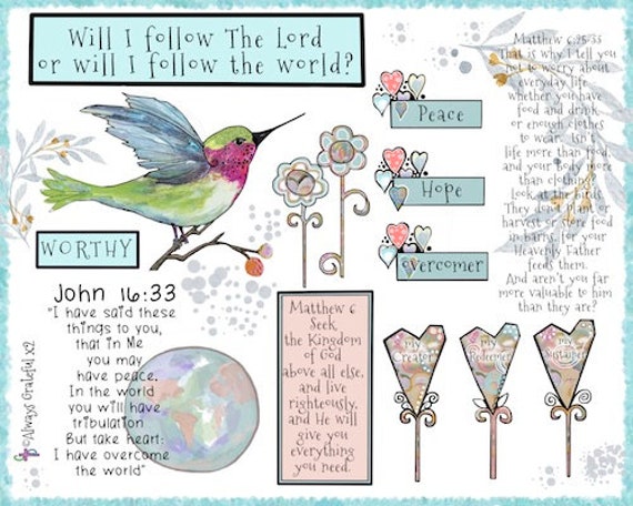 Christian Life Bible Journal Page Bible Journal Faith | Etsy
