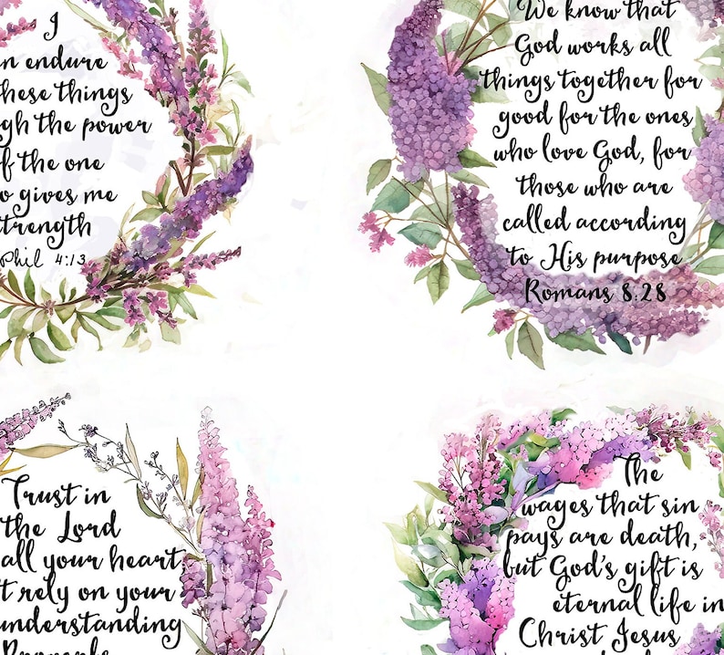 Scripture Cards, Bible Verse Memorization, Memorizing Bible Scripture ...