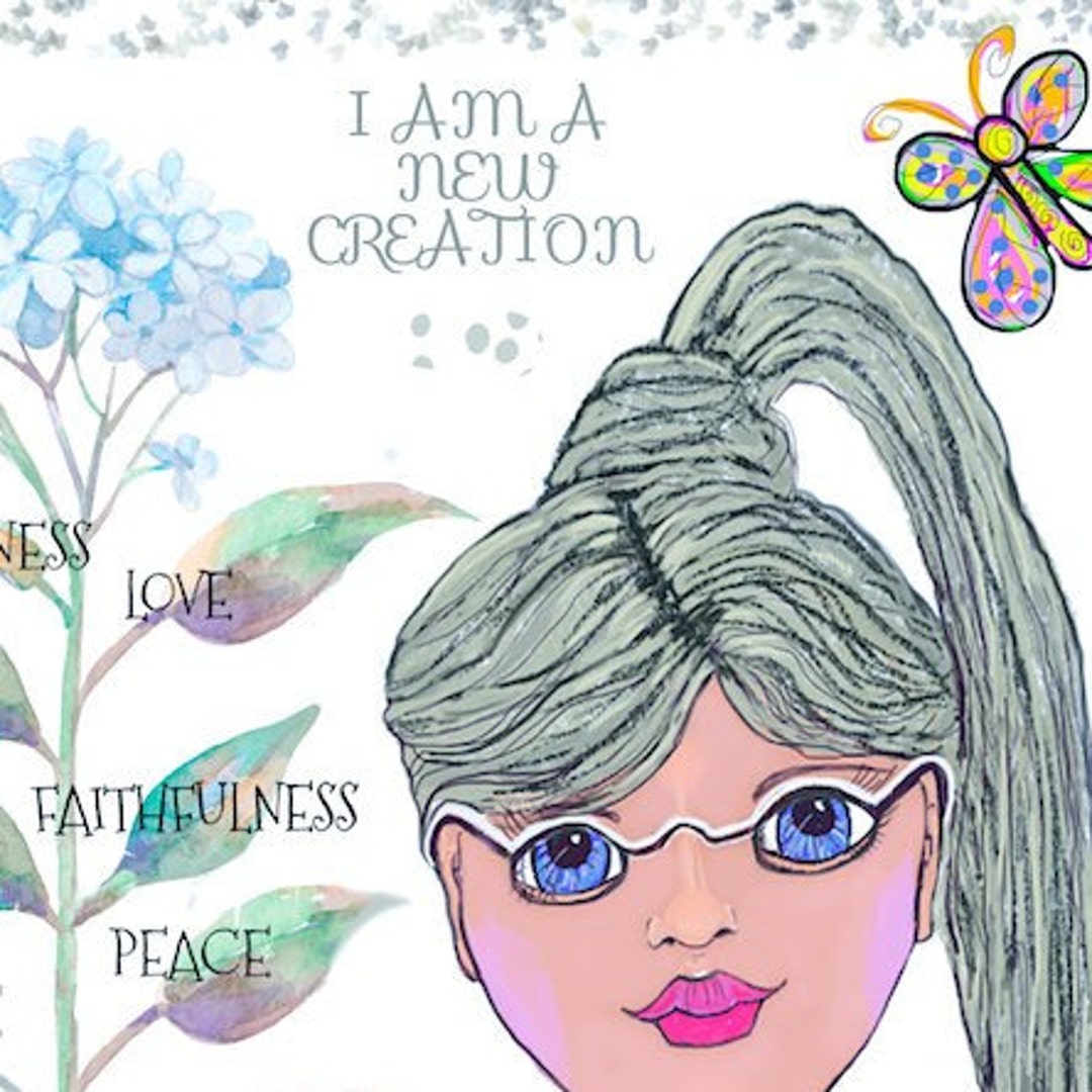 A New Creation, Bible Journal Page, Bible Study Lessons, Bible Journal ...