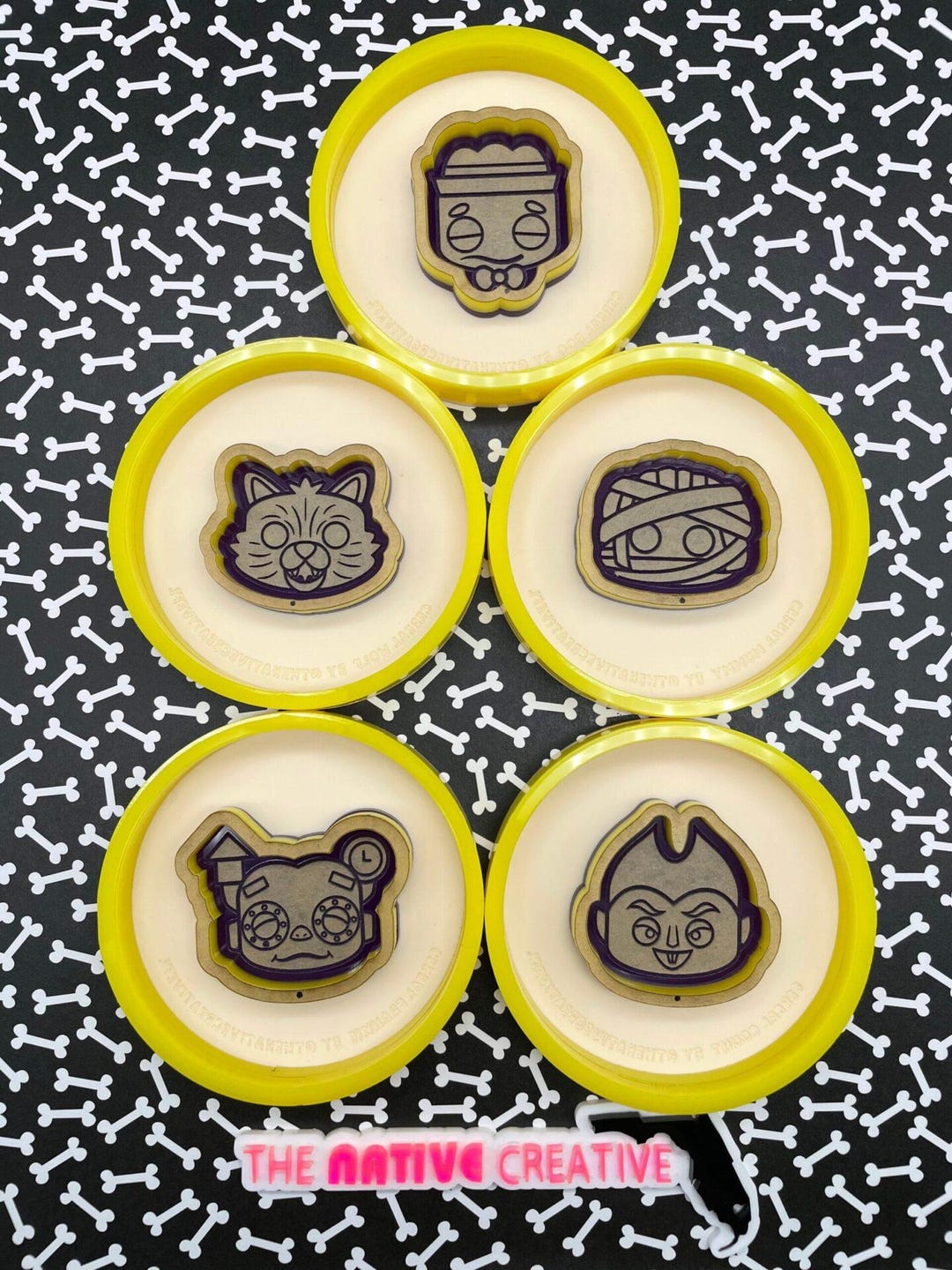 Cereal Monster Head Exclusive Shaker Phone Grip / Pendant / Key Chain ...