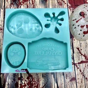 Horror Character Jason Voorhees Pendants / Earrings / Phone Grip ...