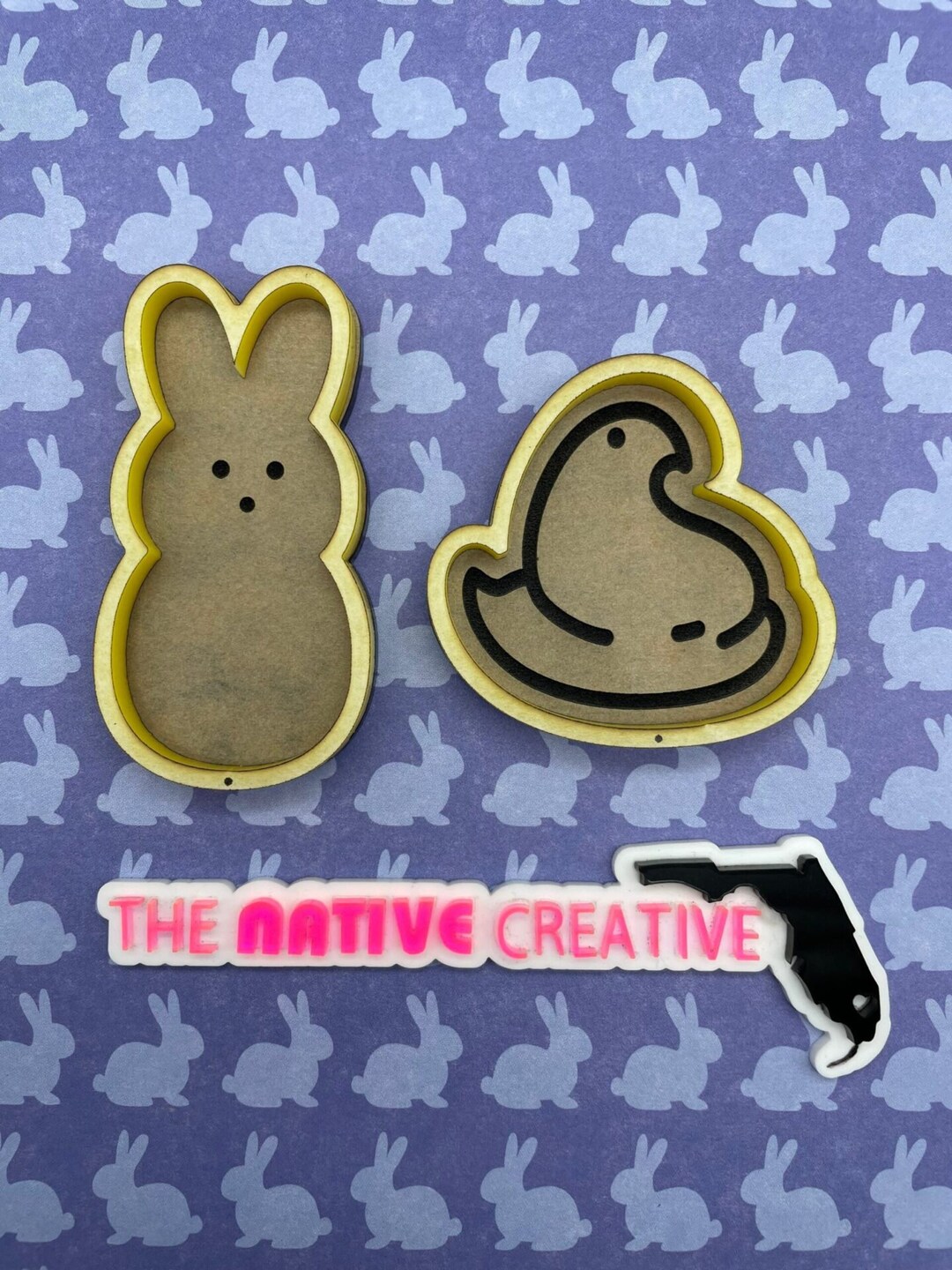 Marshmallow Peeps Shaker Silicone Mold for Resin Crafting *made to ...