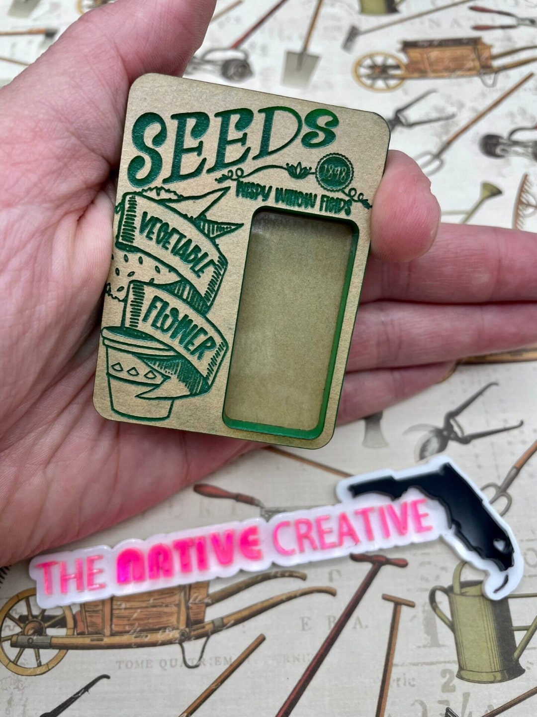 Seed Packet Shaker Exclusive Silicone Mold for Resin Crafting *made to ...