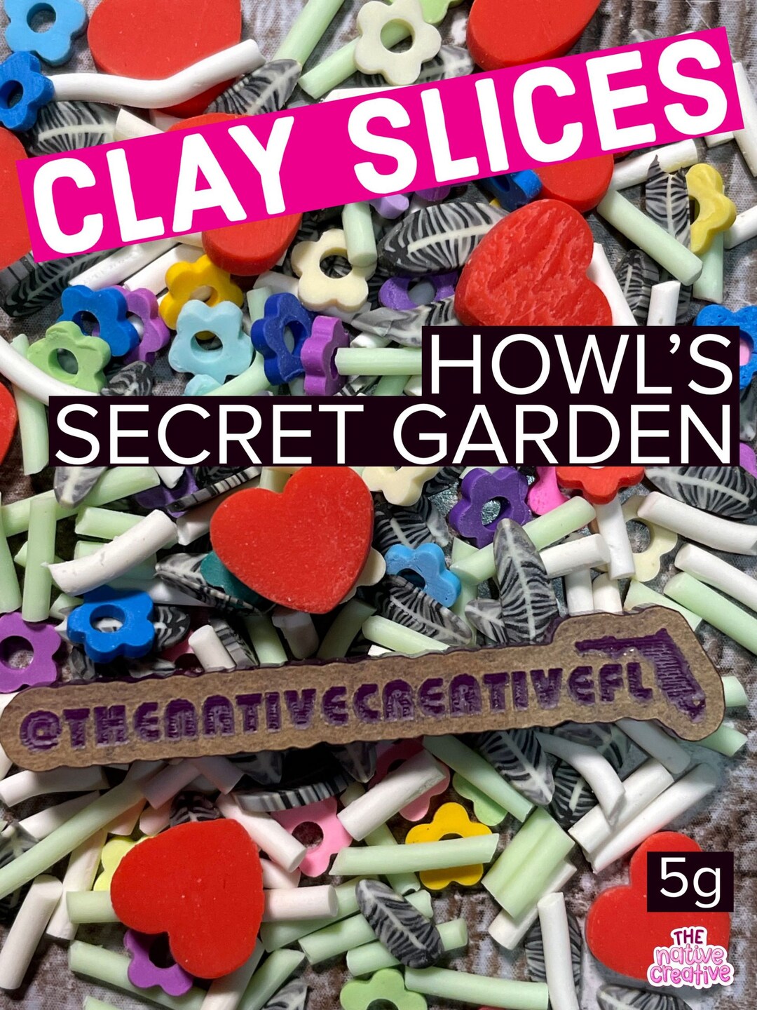 Howl's Secret Garden Mix Clay Slices 5g * Exclusive Mix * Supplies - Etsy