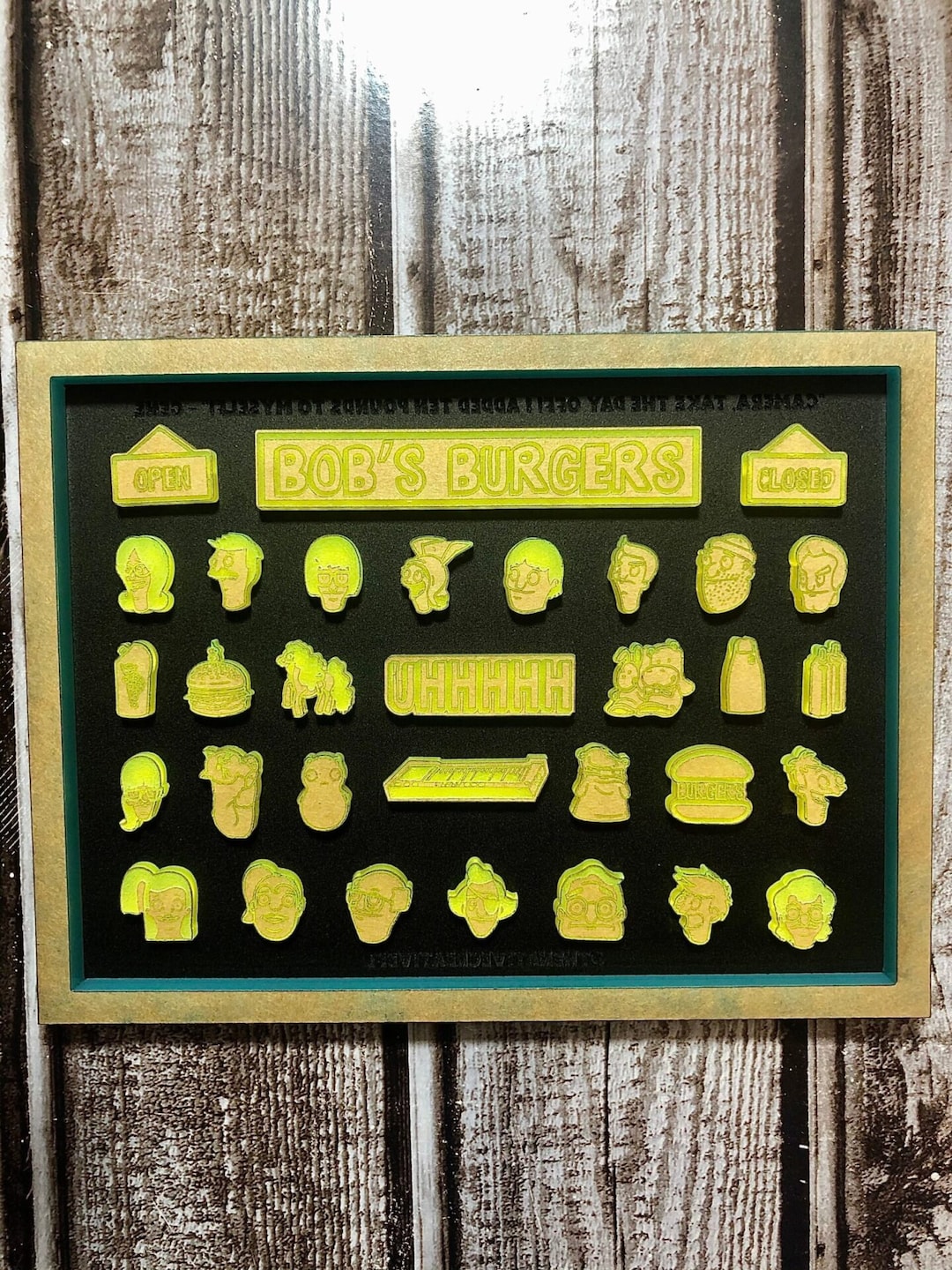 Family Burger Joint Earring Studs/ Shaker Bits Silicone Mold for Resin ...