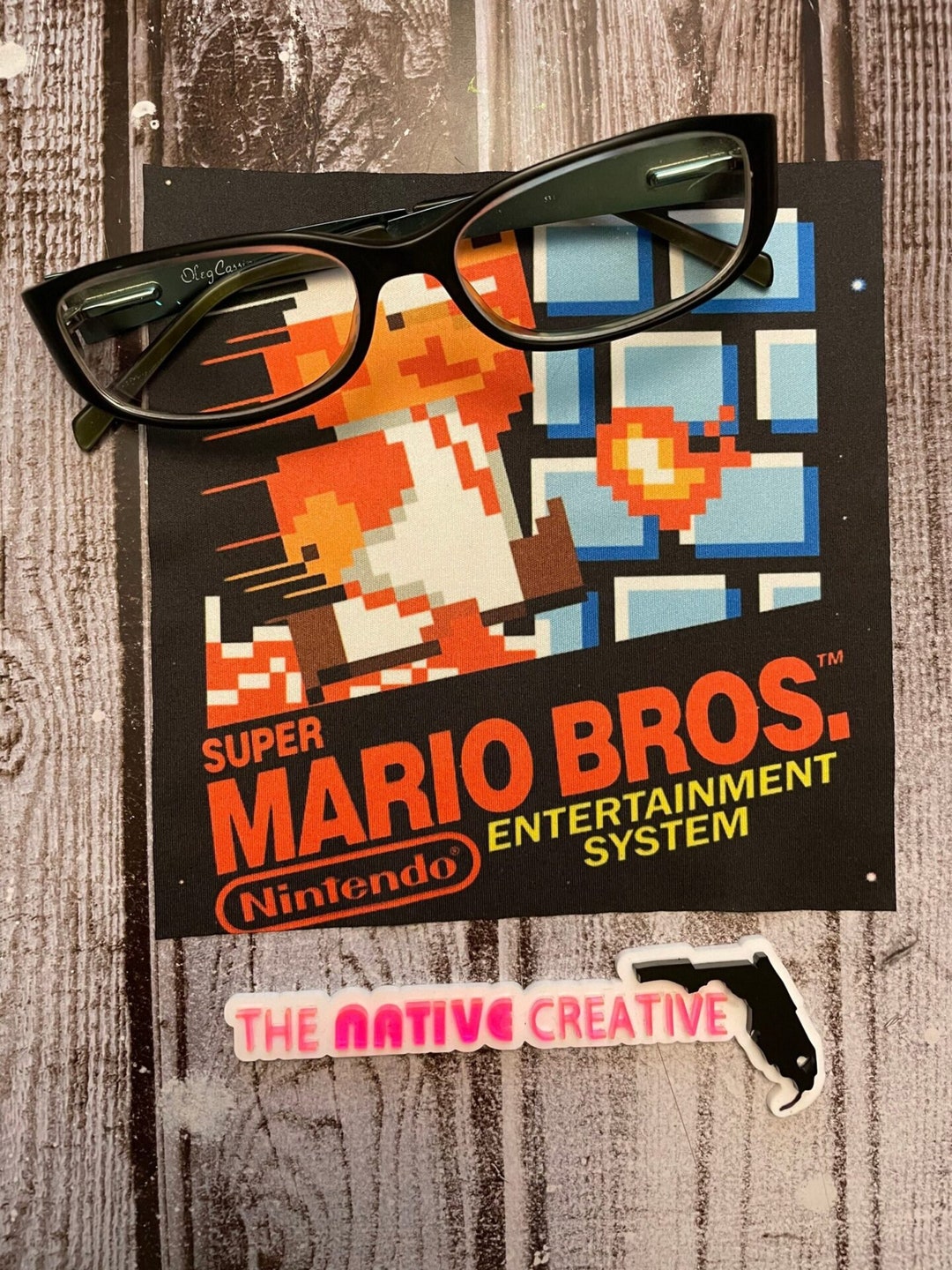 Nes Mario Bros Microfiber Cleaning Cloth for Glasses, Sunglasses, Cell ...