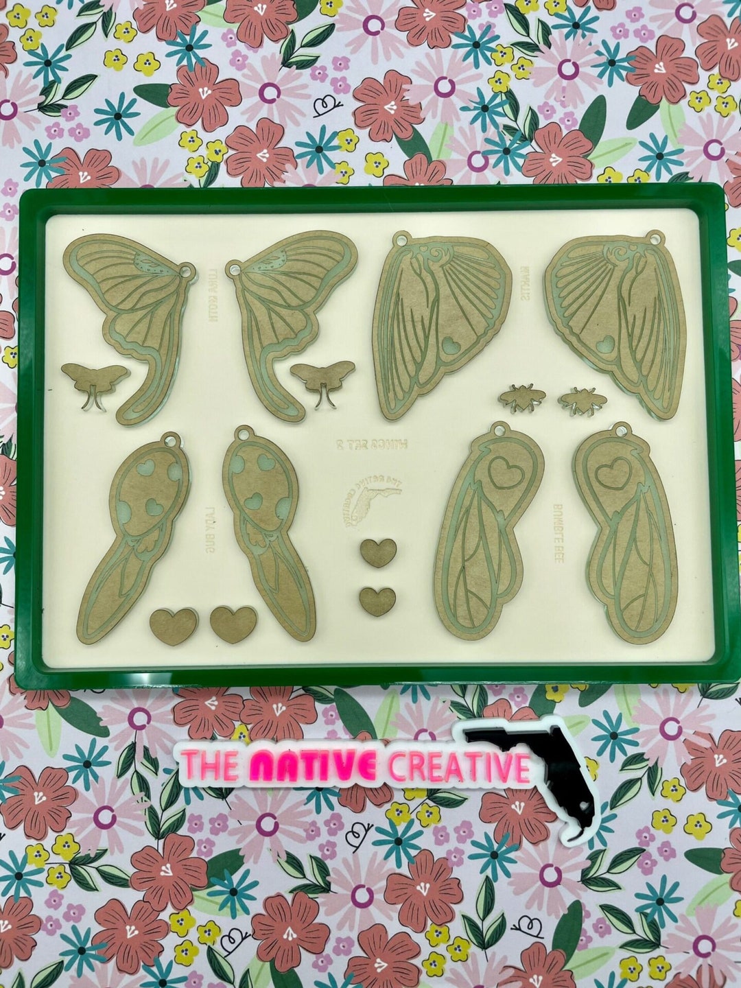 Wings Set 2 Insect / Bumblebee / Mantis / Moth / Ladybug Dangle ...