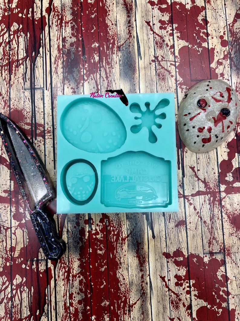 Horror Character Jason Voorhees Pendants / Earrings / Phone Grip ...