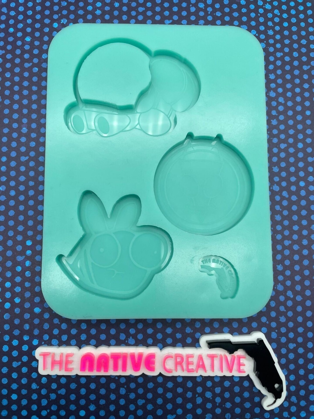 Invader Zim Themed Characters Silicone Mold Palette *made to Order - Etsy
