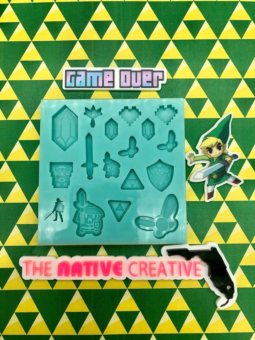 Zelda Shaker Bits Silicone Mold for Resin Crafting *made to Order - Etsy
