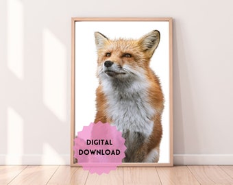 Printable Animal Art - Etsy