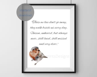 Robin Poem Gift - Etsy