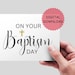 On Your Confirmation Day Card. Printable Card Template. Editable Name ...