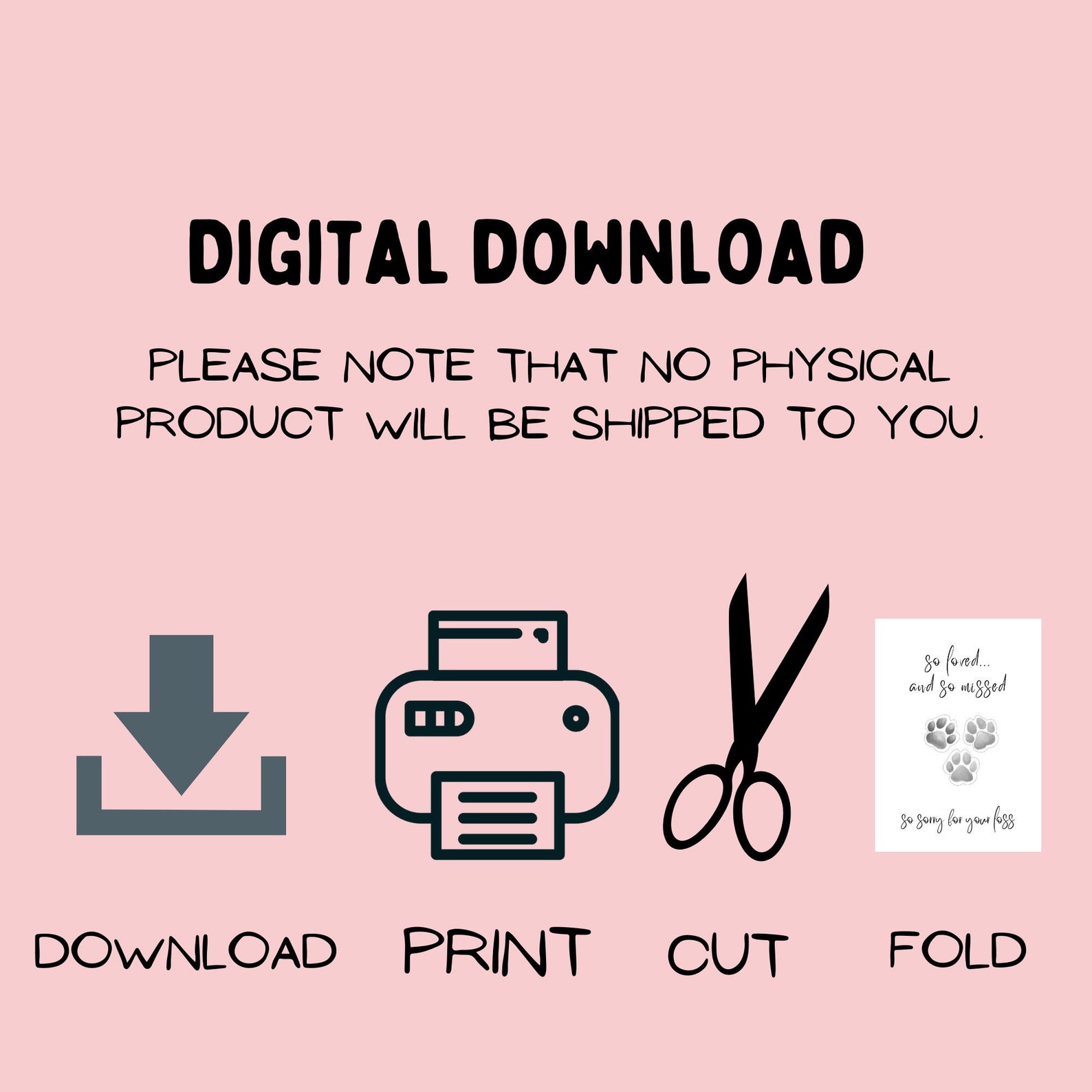 Printable Mothers Day Card, Digital Download, Printable Mother's Day ...