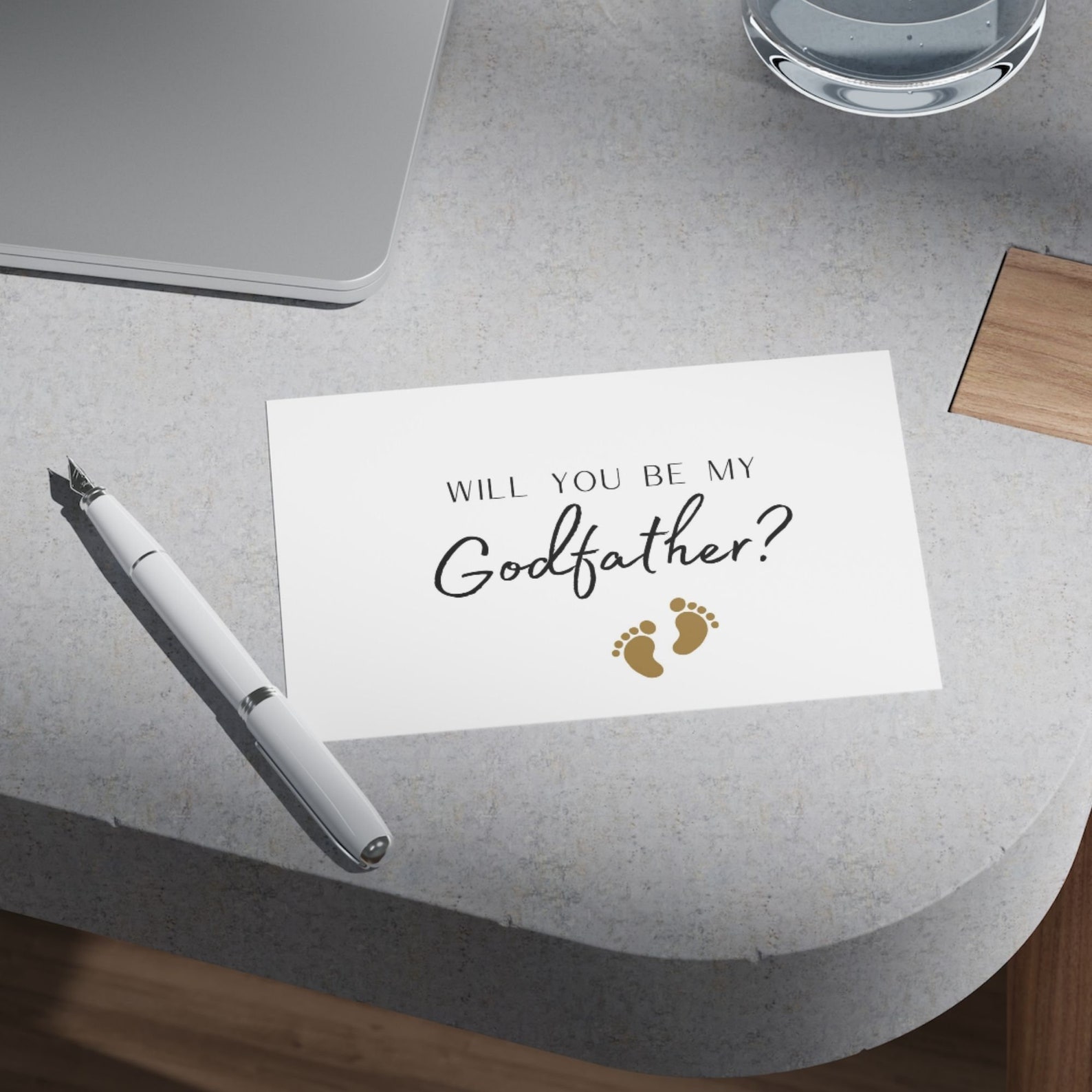 Godfather Proposal Printable Card, Be My Godfather Card, DIGITAL ...