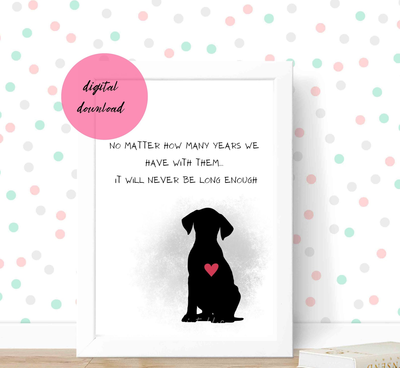 Dog Sympathy Card Printable, Pet Condolence Card, Pet Sympathy, Pet ...