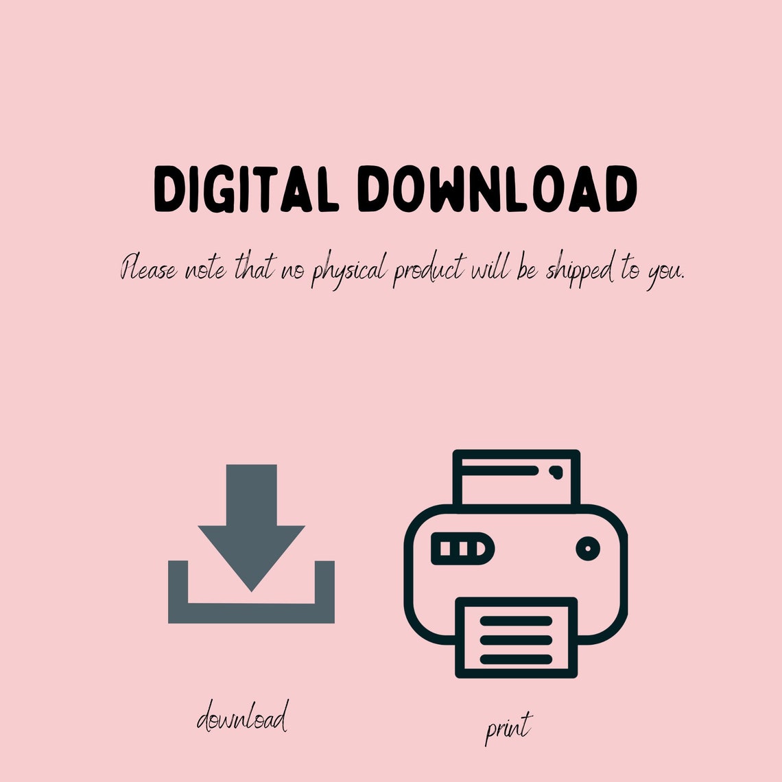 Printable Mothers Day Card, Digital Download, Printable Mother's Day ...