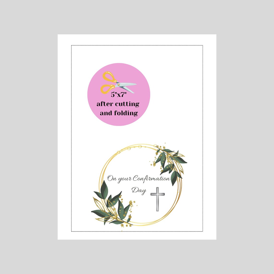 On Your Confirmation Day Card. Printable Card | Card for Her | Card for ...