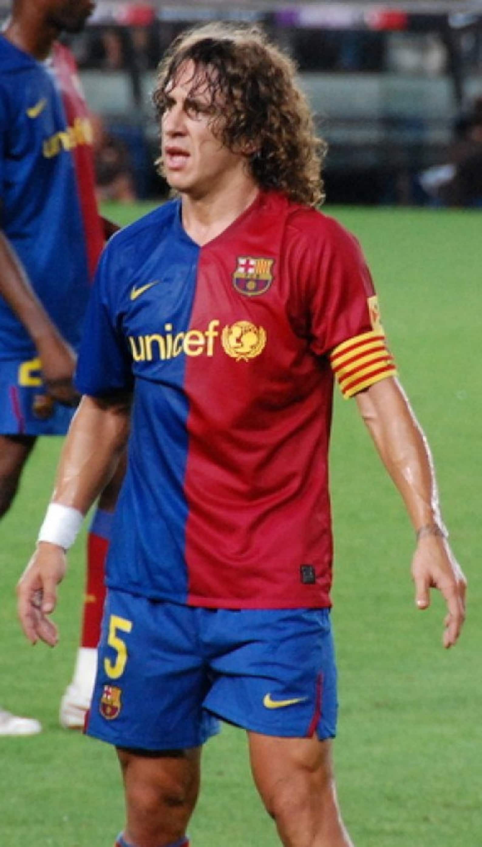 2008-2009 Carles Puyol Barcelona Retro Kit 08/09 Jersey LA | Etsy
