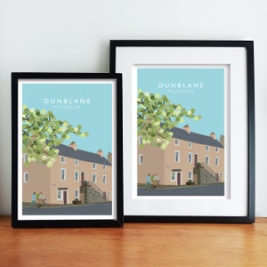 Dunblane Museum Poster. Perthshire. Framed or Unframed. - Etsy