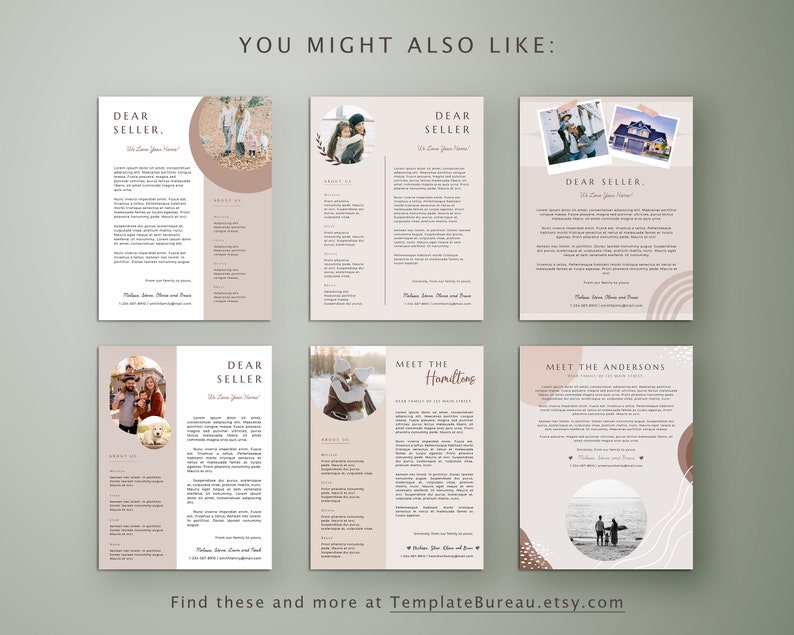 Home Offer Letter for Canva, Real Estate Editable House Offer Letter ...