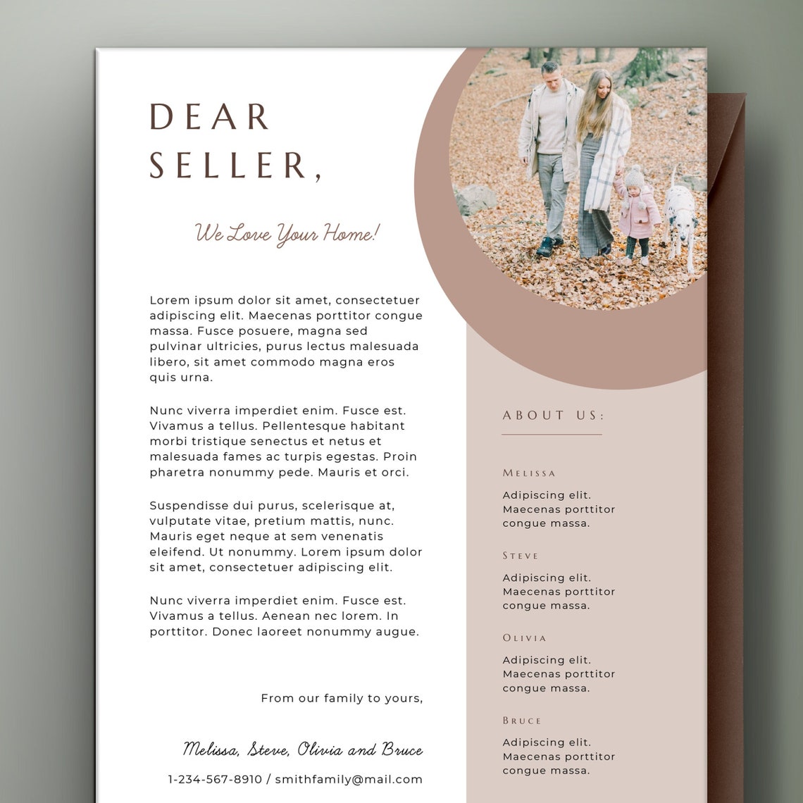 Home Offer Letter, Real Estate Editable Printable House Offer Letter ...